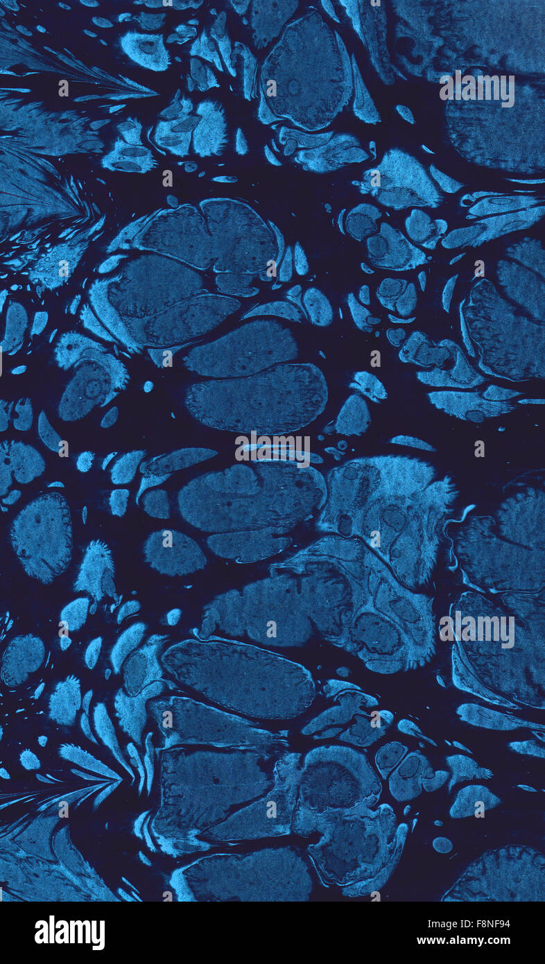 Paint layer on paper. Fragment of painting Stock Photo - Alamy