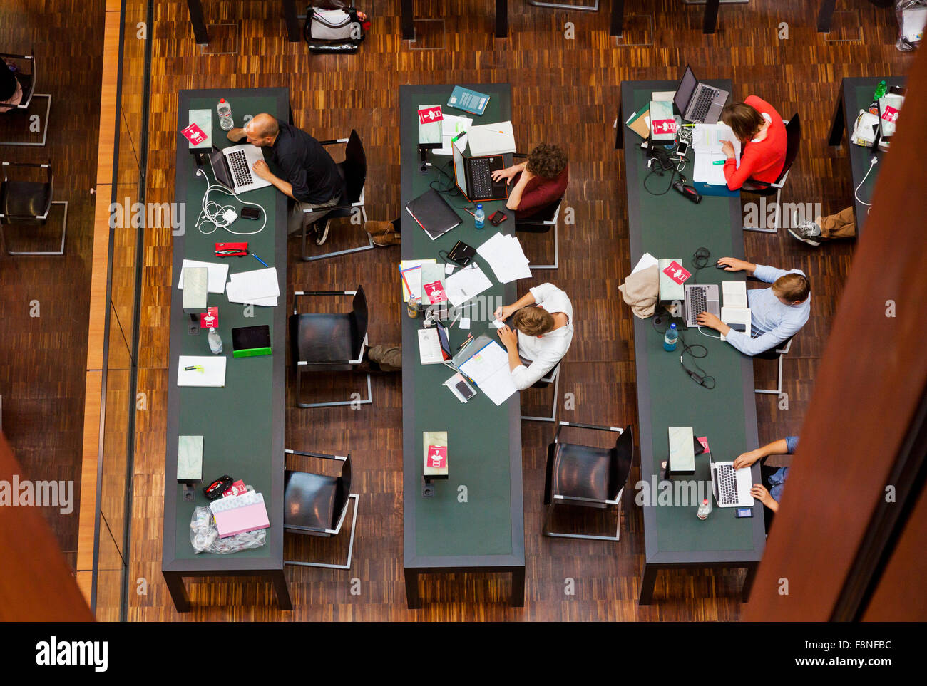 BERLIN, GERMANY - JULY 1, 2014: Humboldt University Library in Berlin ...
