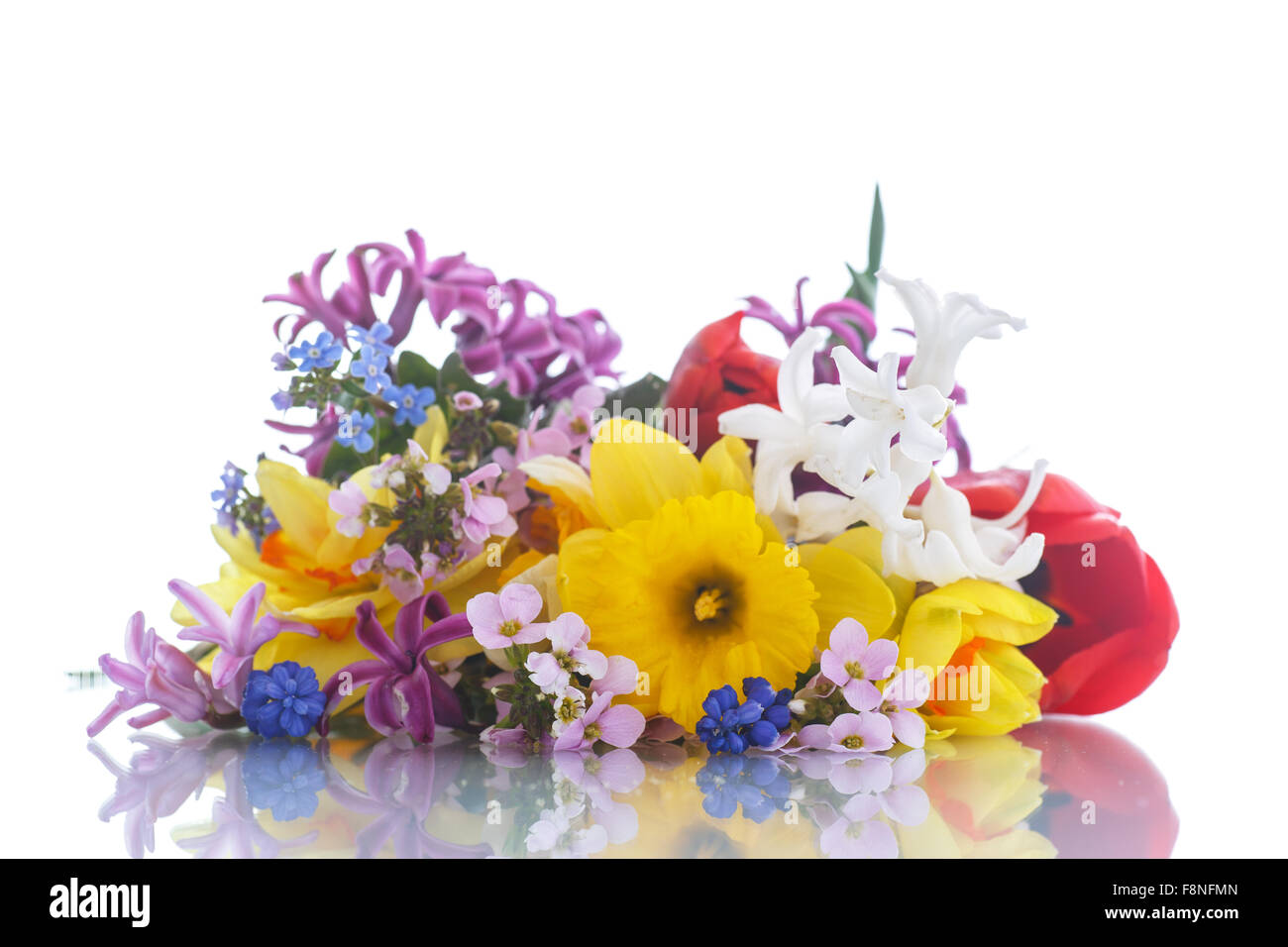 beautiful bouquet of spring flowers Stock Photo - Alamy