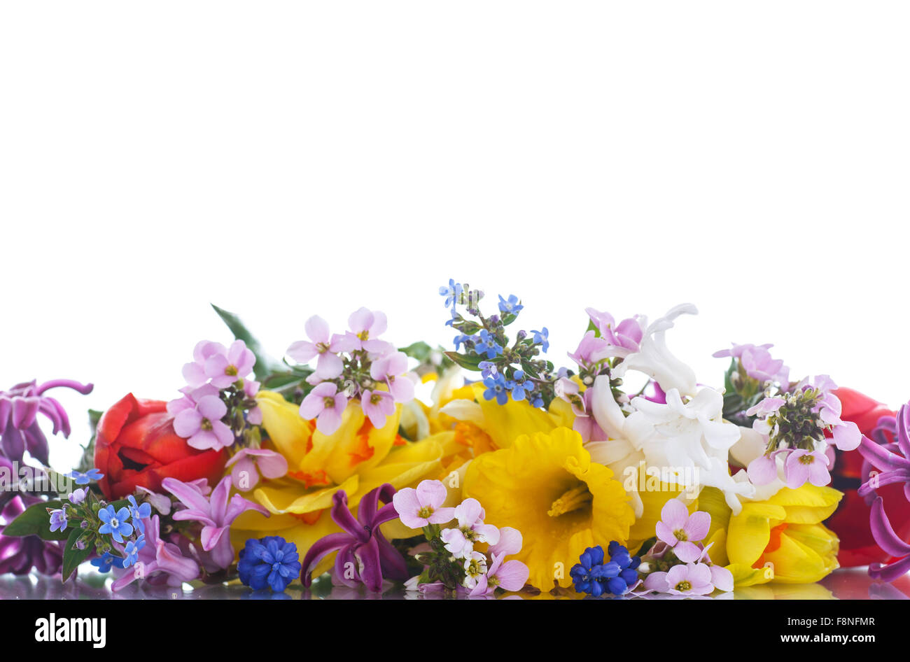 beautiful bouquet of spring flowers Stock Photo - Alamy