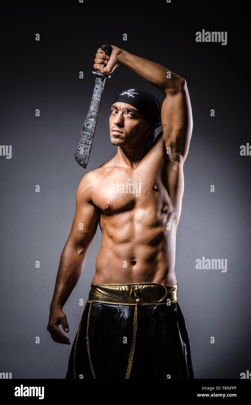 Muscular pirate hi-res stock photography and images - Alamy