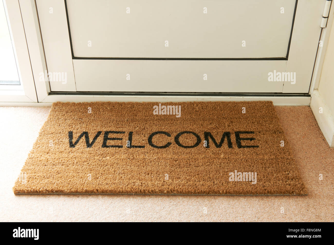 Welcome Mat Stock Photos & Welcome Mat Stock Images - Alamy