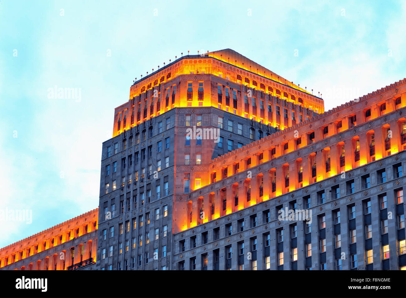 Usa illinois chicago merchandise mart hi-res stock photography and ...