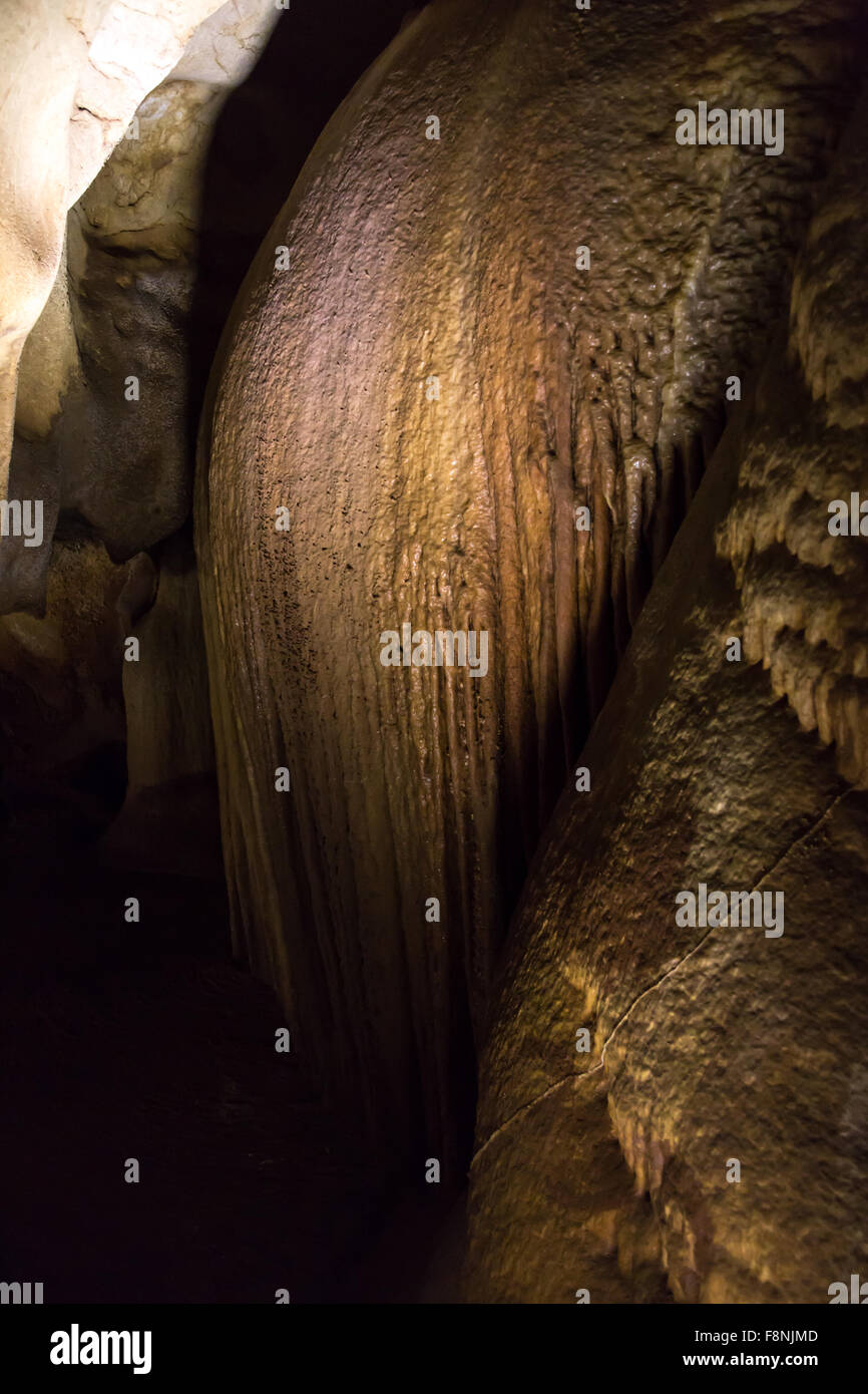 View inside of cave with rocks and abstract shapes Stock Photo - Alamy
