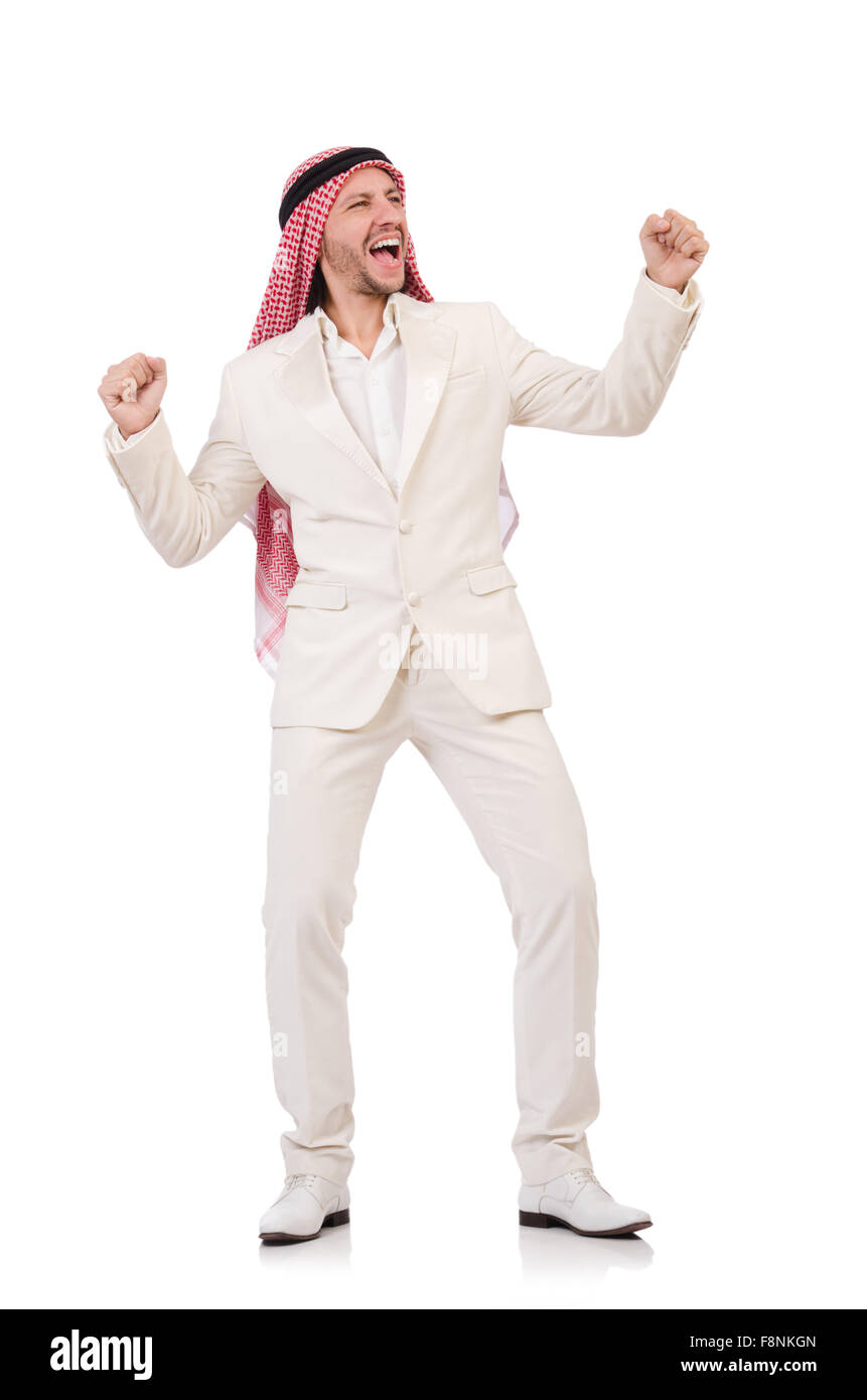 Young arabic man dancing in hi-res stock photography and images - Alamy