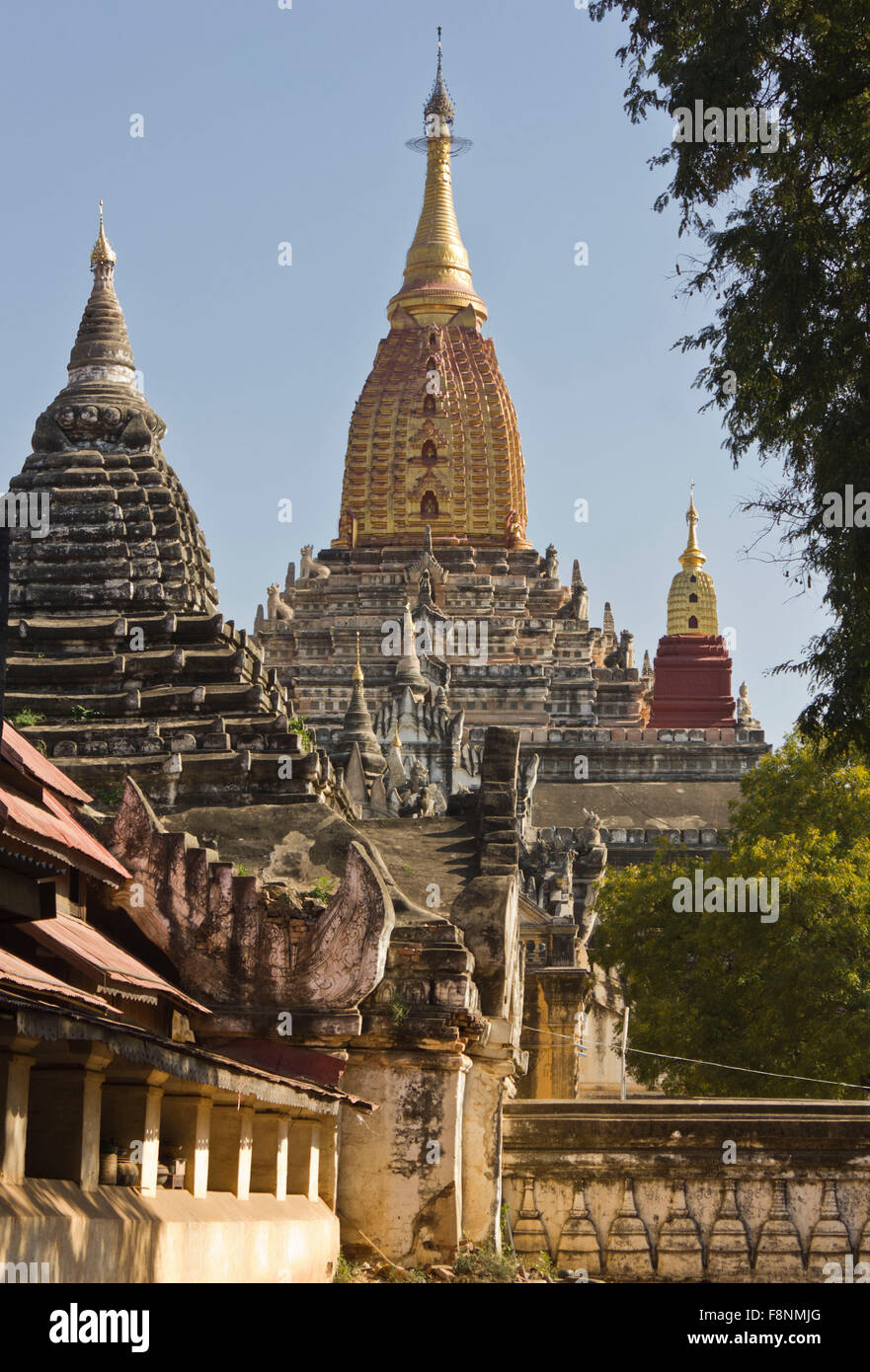 Temples in Pagan In the historical site of Pagan, ancient city located ...