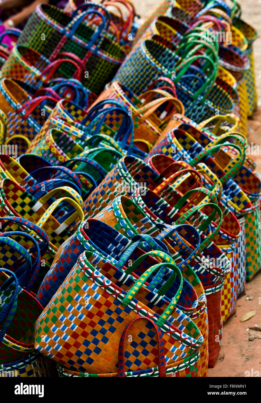 Myanmar typical bag Stock Photo - Alamy