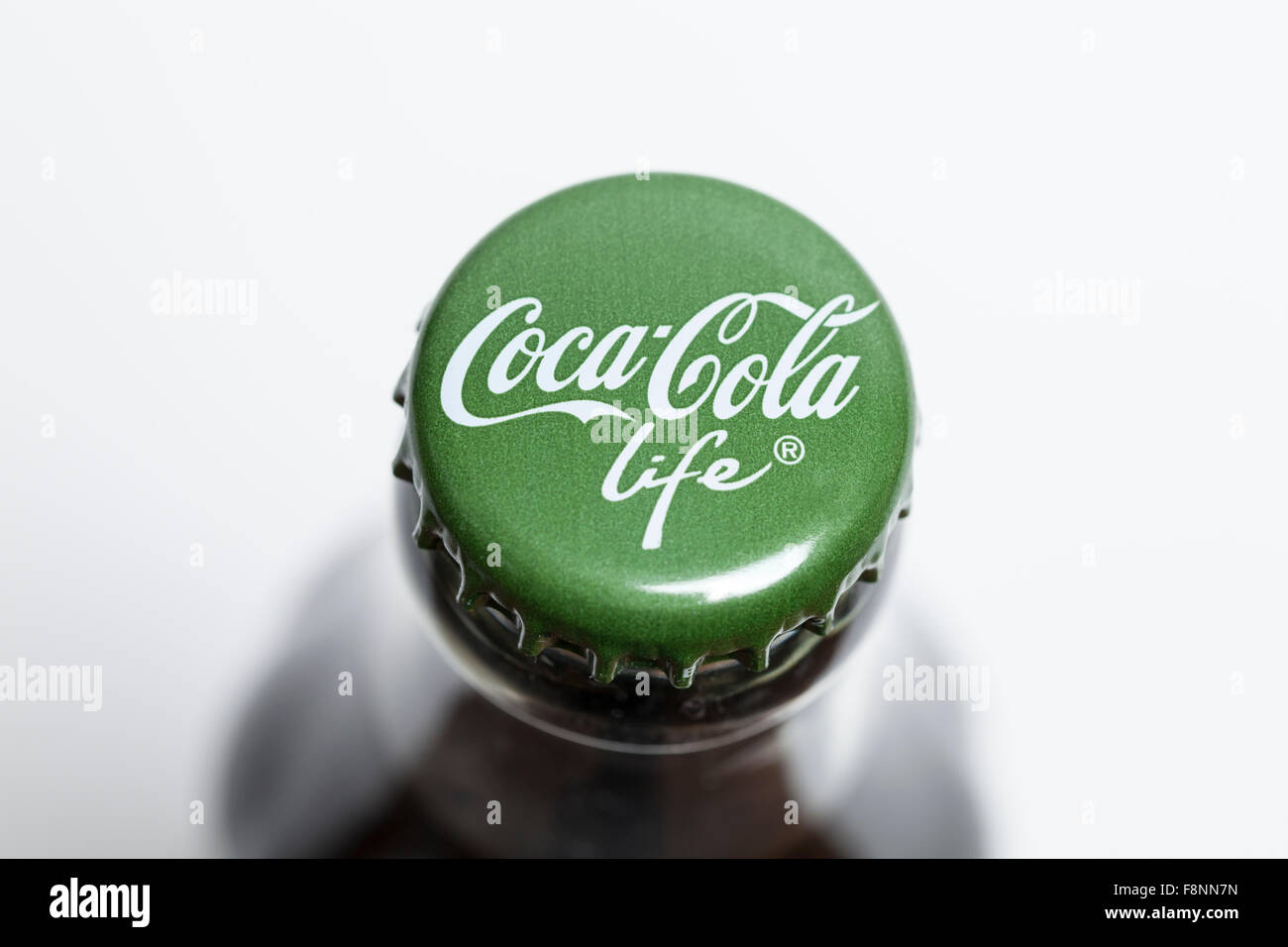Coca cola life logo hi-res stock photography and images - Alamy