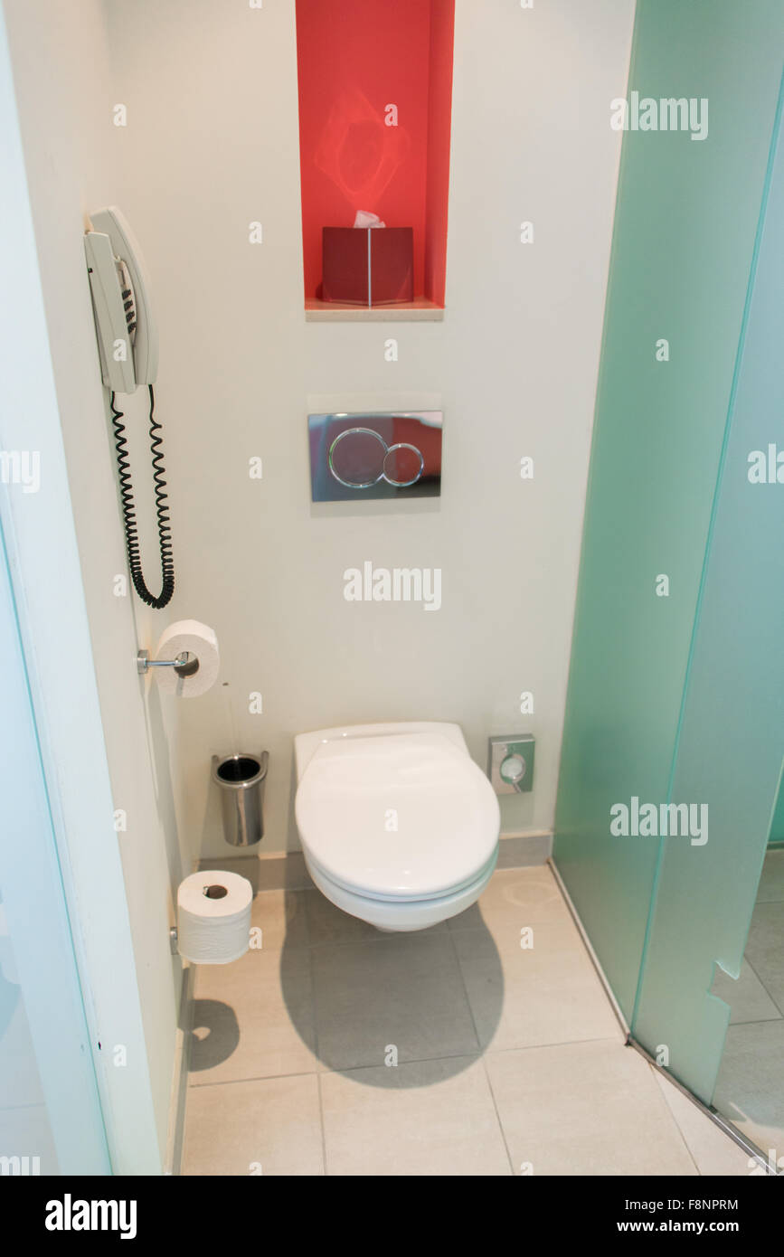 Toilet room in the modern interior Stock Photo - Alamy