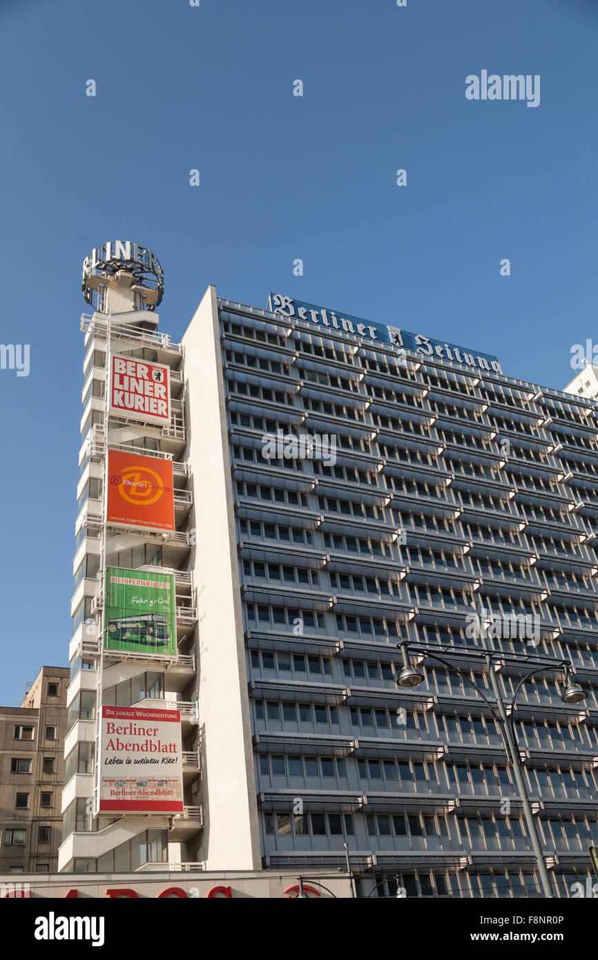 verlagshaus berliner zeitung Stock Photo - Alamy