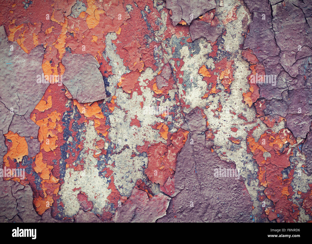 Background of colorful brick wall texture. brickwork. Peeling paint ...