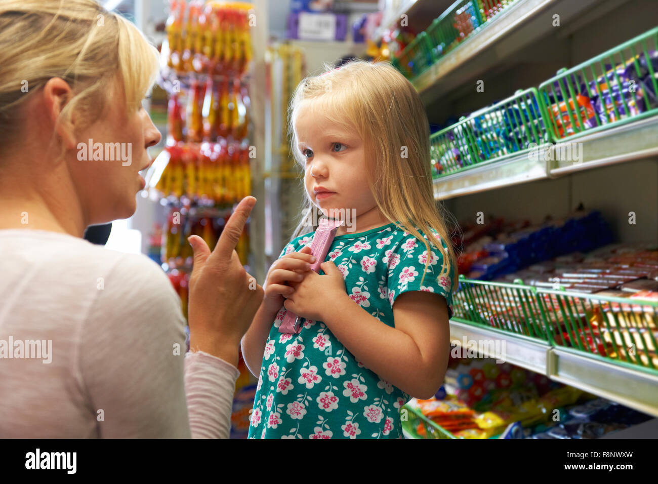 Candy store counter hi-res stock photography and images - Alamy