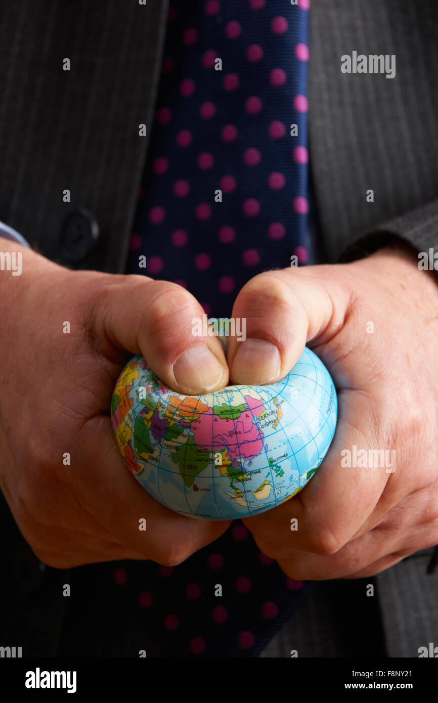 Squeezing earth hi-res stock photography and images - Alamy