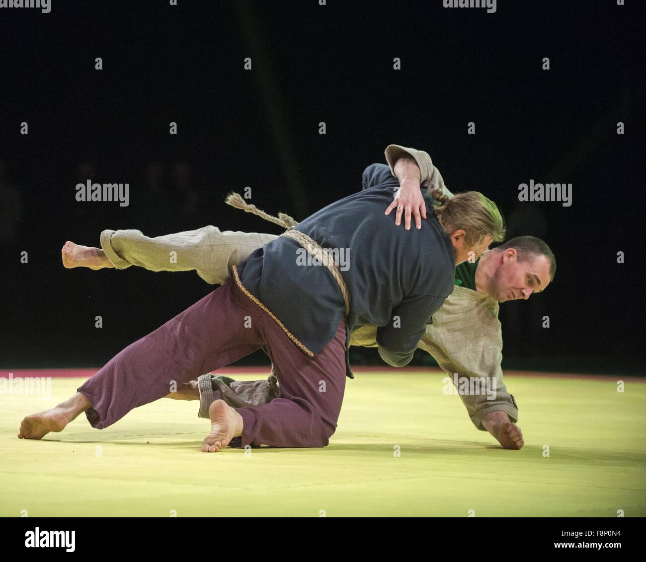 Vilnius, Lithuania. 10th Dec, 2015. Performances of martial arts are ...