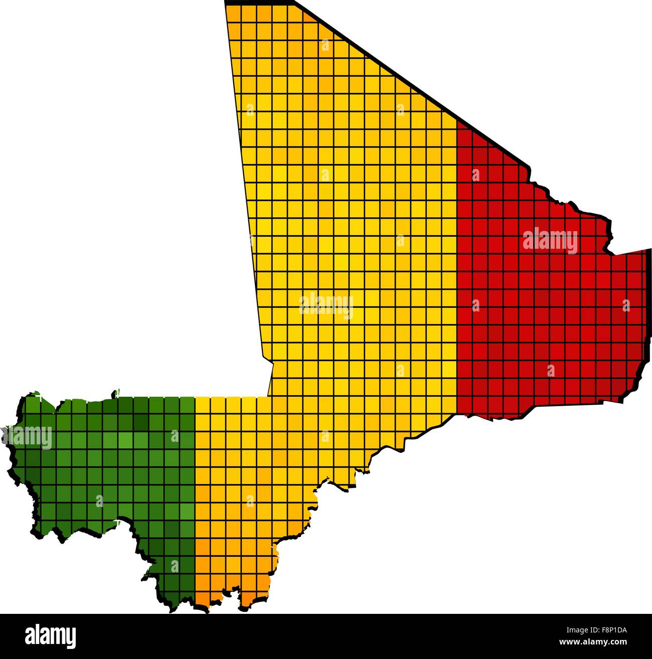 Mali Map Stock Photos & Mali Map Stock Images - Alamy