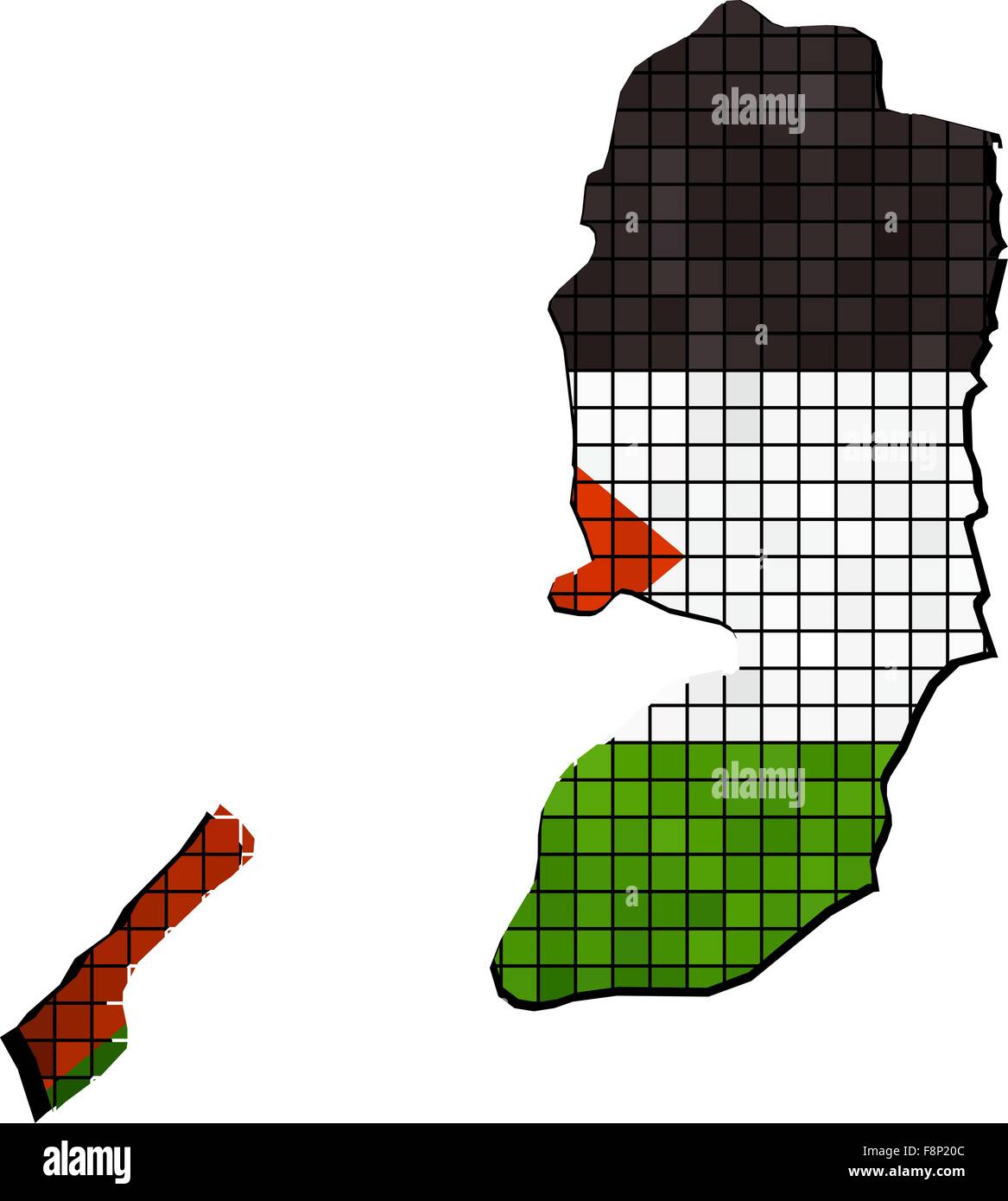 Palestine Map High Resolution Stock Photography and Images - Alamy