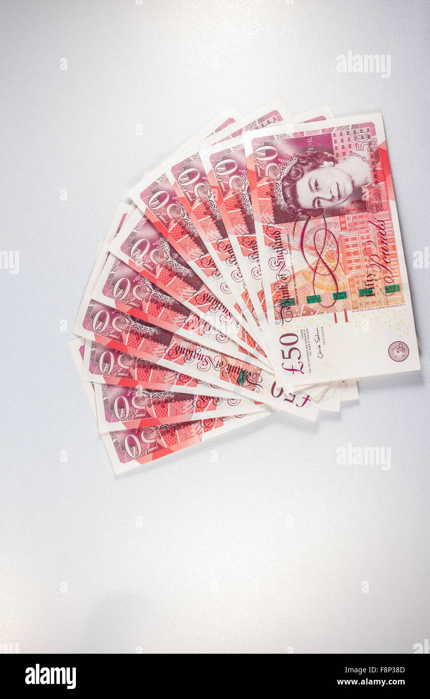 50 pound note hi-res stock photography and images - Alamy