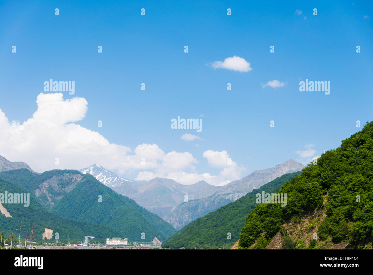 Mountains in Gabala region - Azerbaijan Stock Photo - Alamy