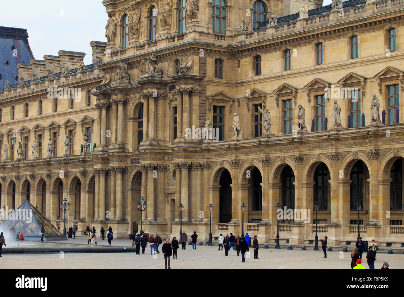 Paris france gallery art facade hi-res stock photography and images - Alamy