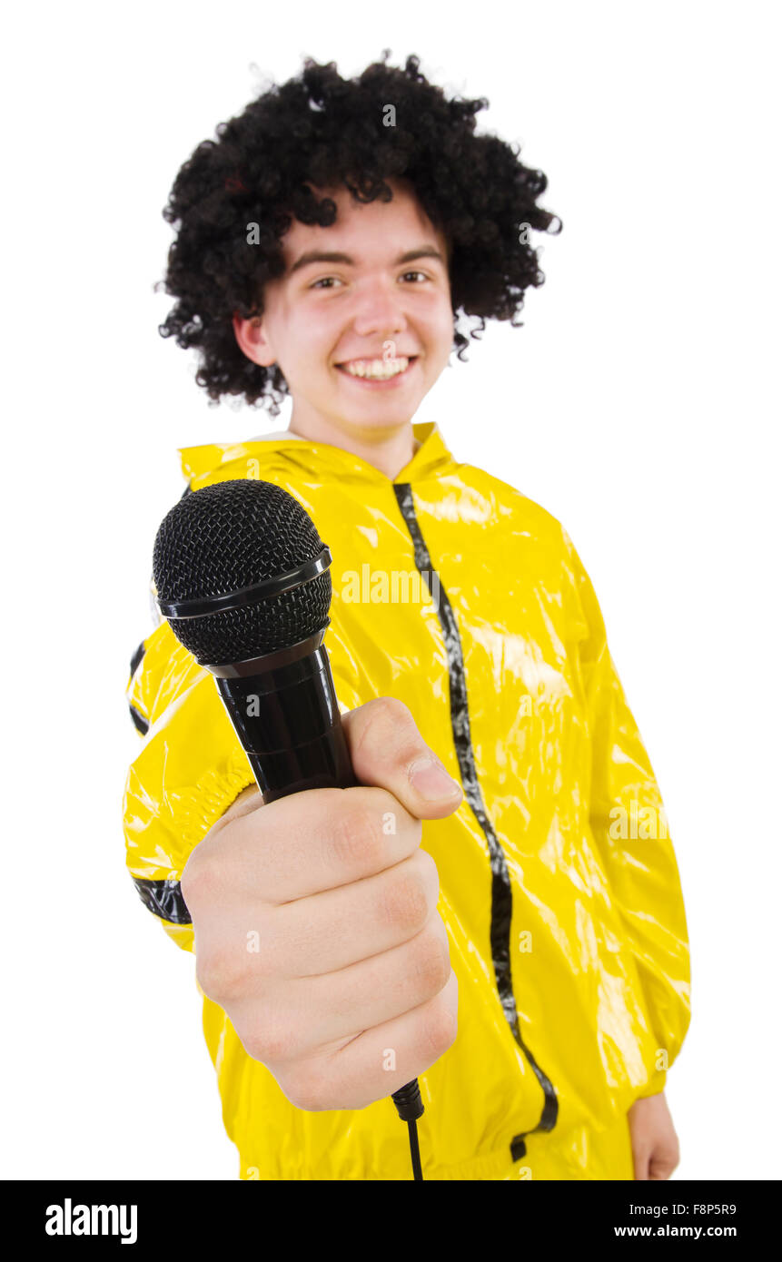 Dance boy mic hi-res stock photography and images - Alamy