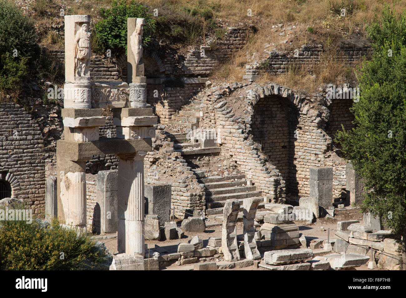 Temple of domitian in ephesus hi-res stock photography and images - Alamy