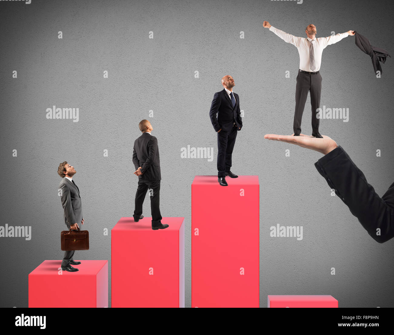 Step of success Stock Photo - Alamy