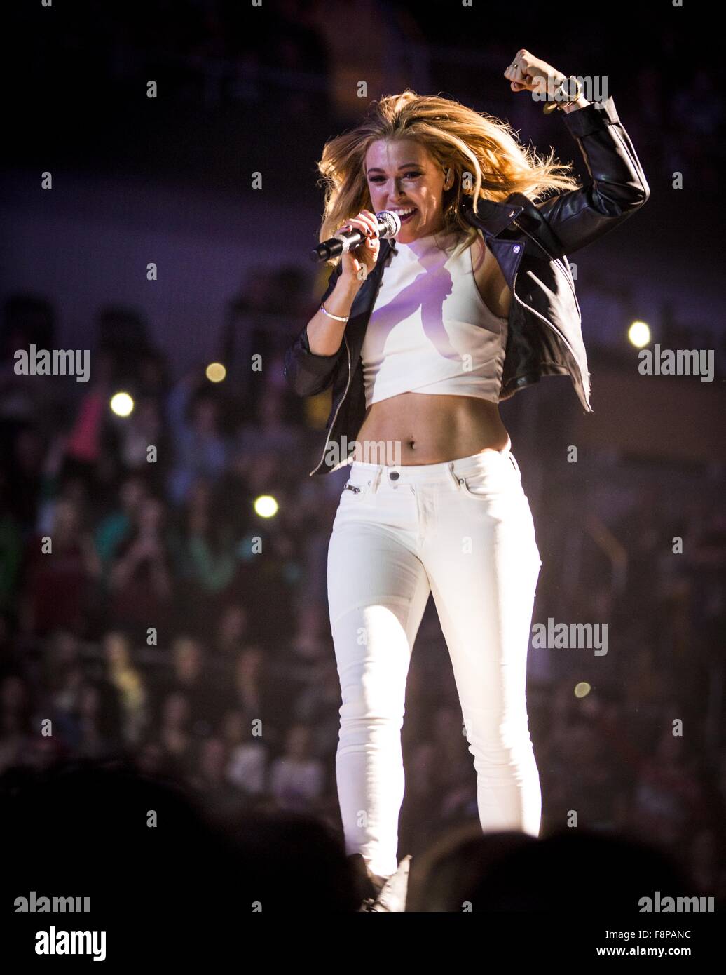 Indianapolis, Indiana, USA. 9th Dec, 2015. Rachel Platten performs at ...