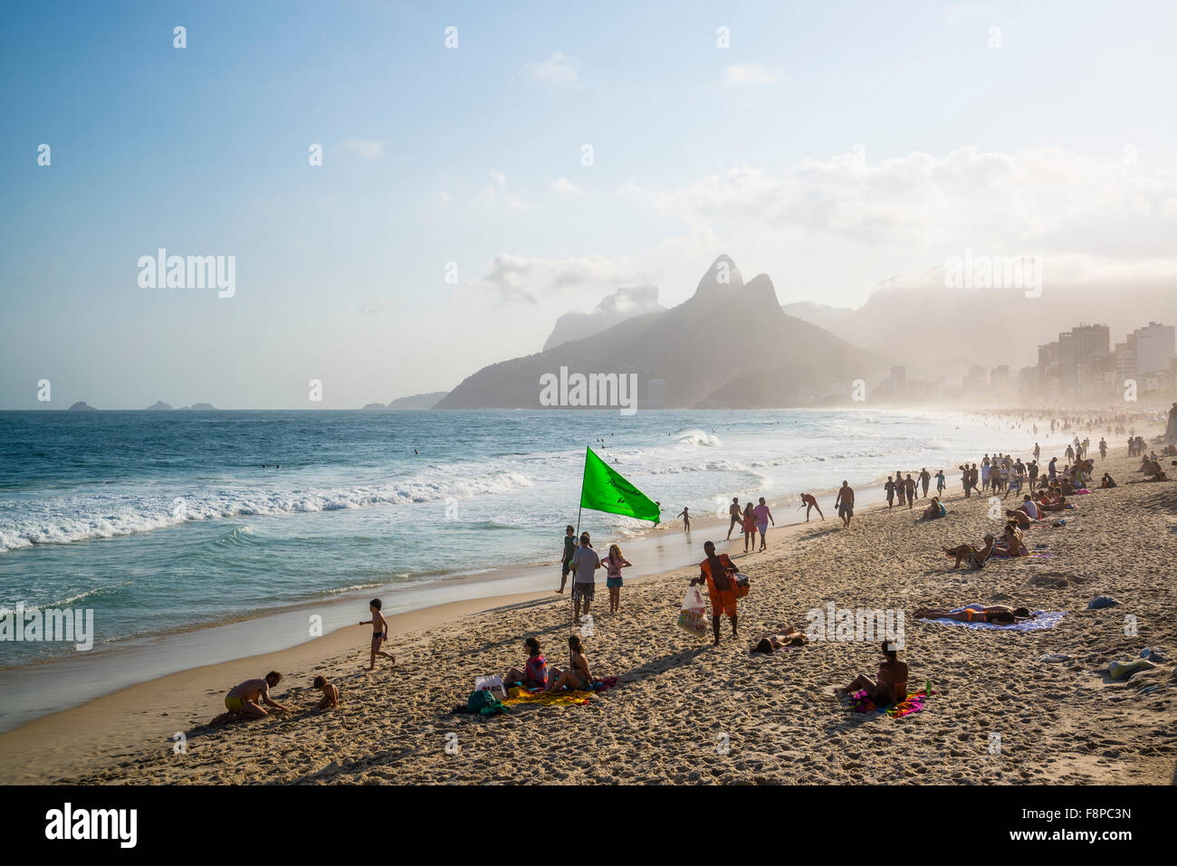 Brazil rio beach people hi-res stock photography and images - Alamy