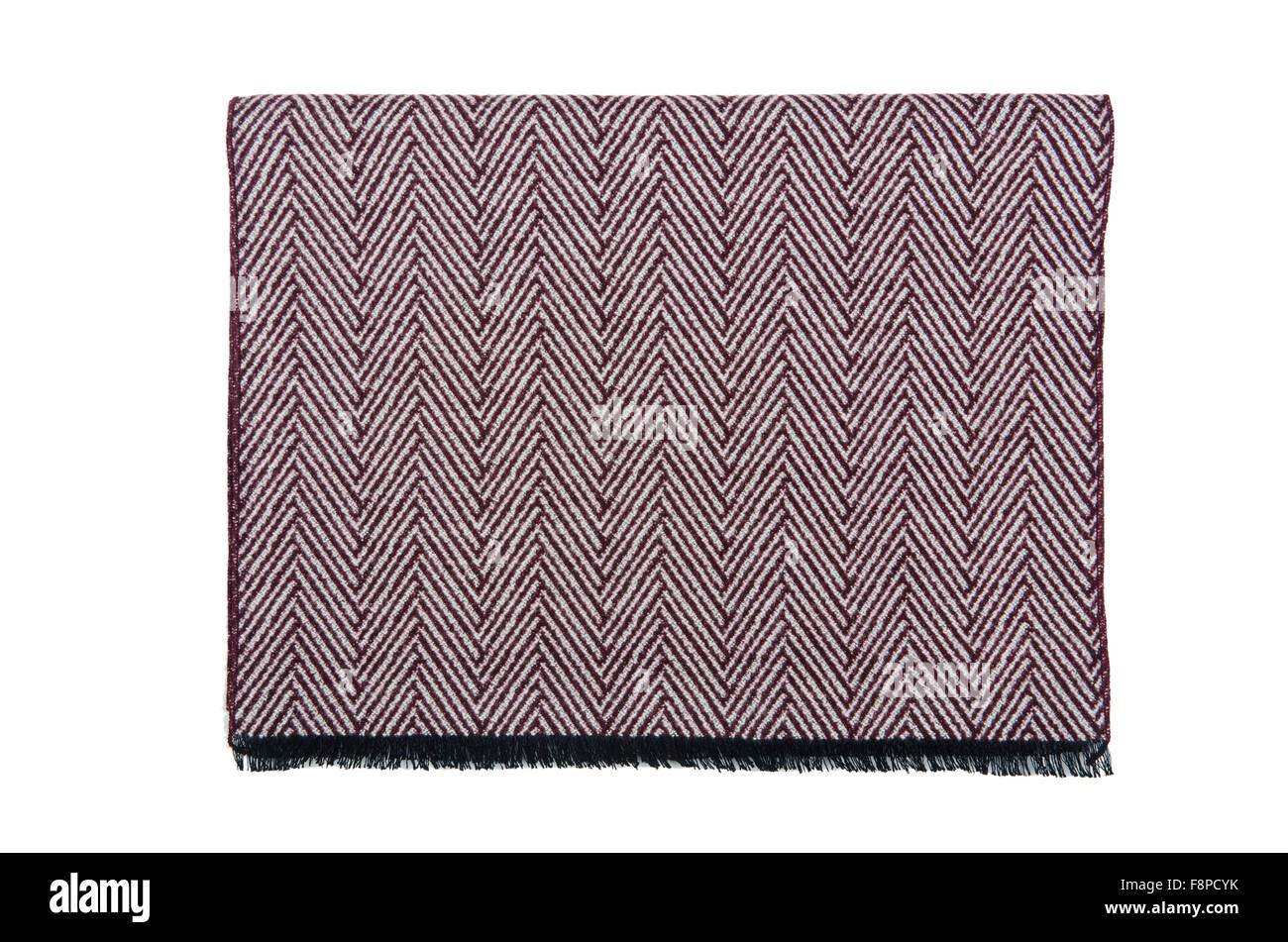 Warf scarf isolated on the white background Stock Photo - Alamy