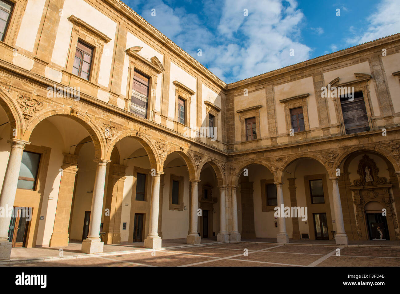 Italy, Sicily, Mazara del Vallo, Jesuit college, Collegio dei Gesuiti ...