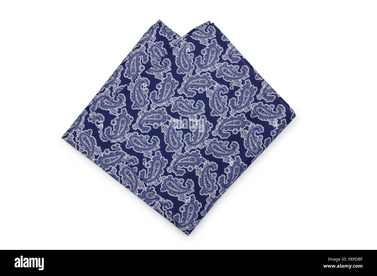 Handkerchief isolated on the white background Stock Photo - Alamy