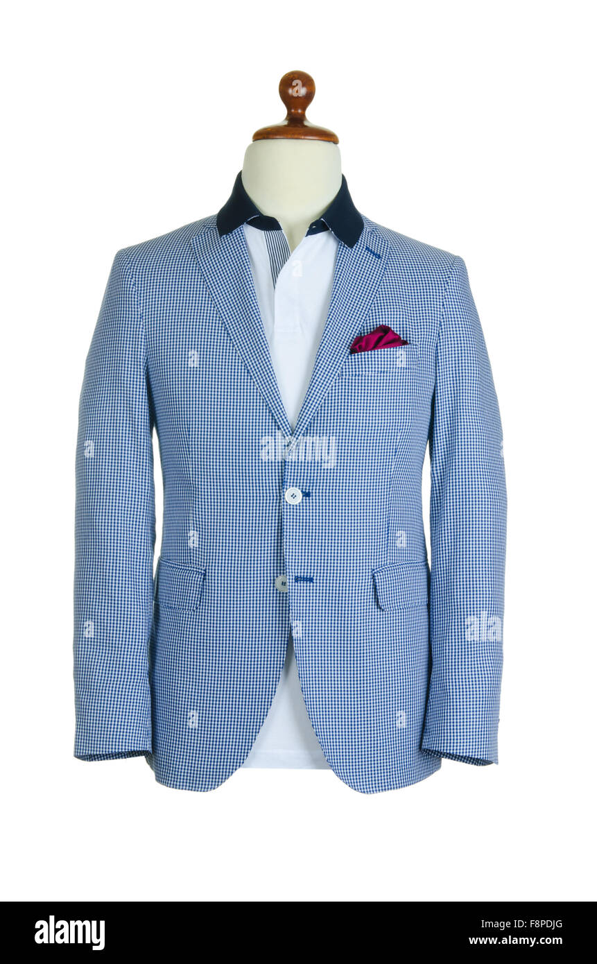 Jacket isolated on the white background Stock Photo - Alamy