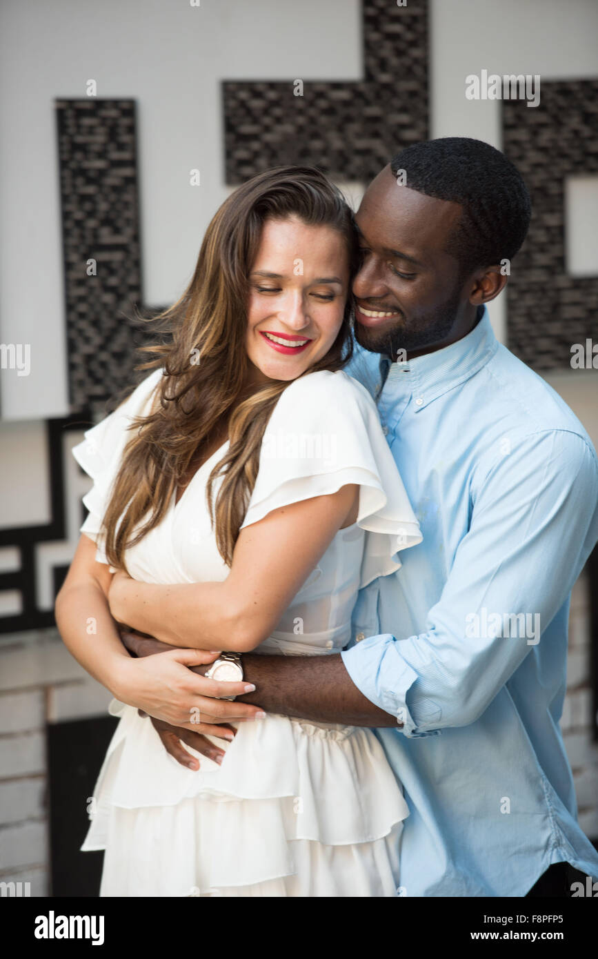 Beautiful happy couple hi-res stock photography and images - Alamy