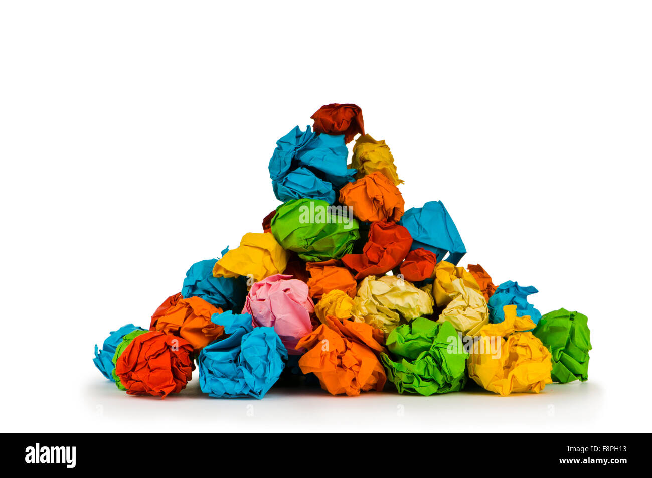 Concept of recycling with lots of paper Stock Photo - Alamy