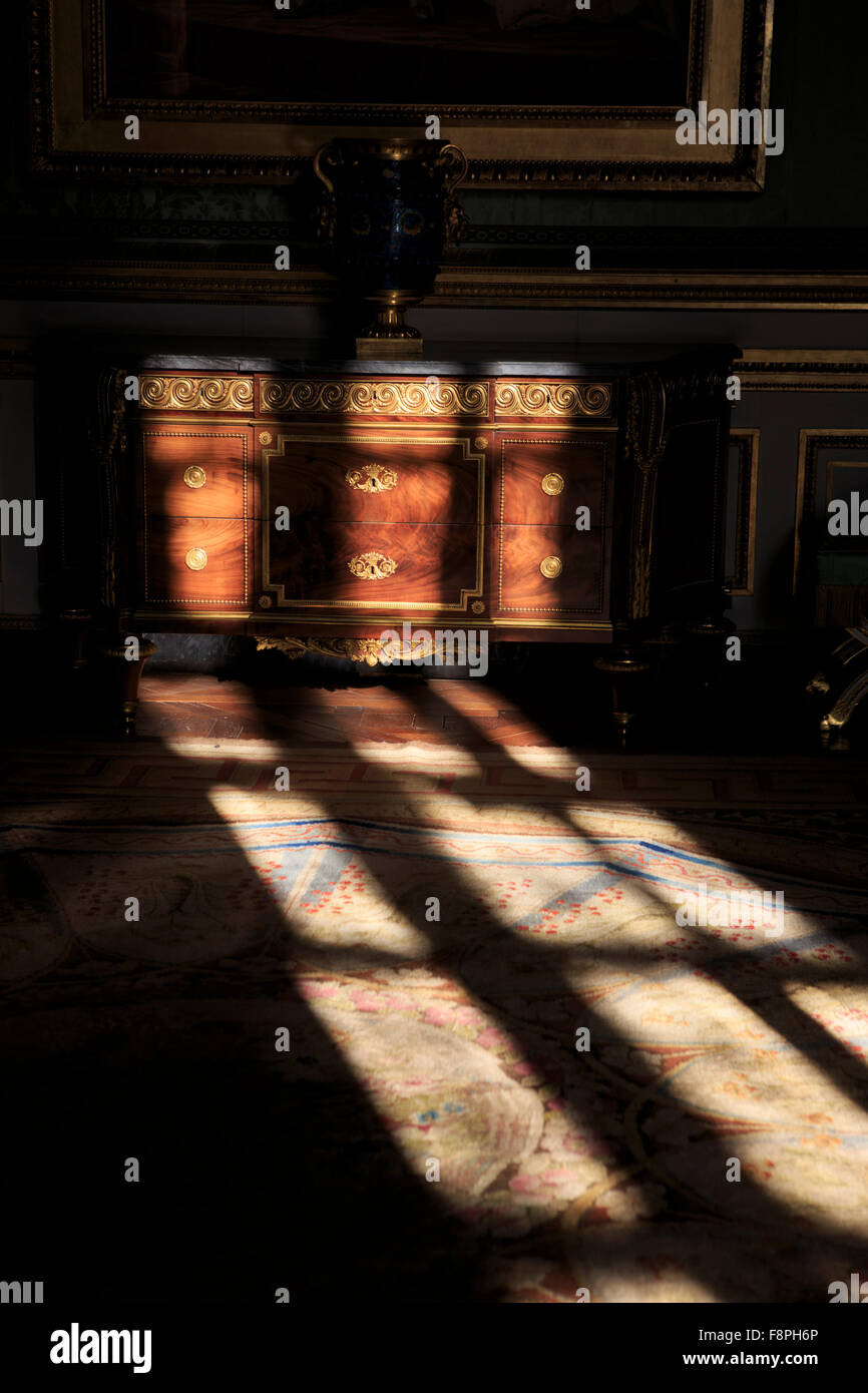 Shadow play on the floor of one of the many rooms of the Palace of ...