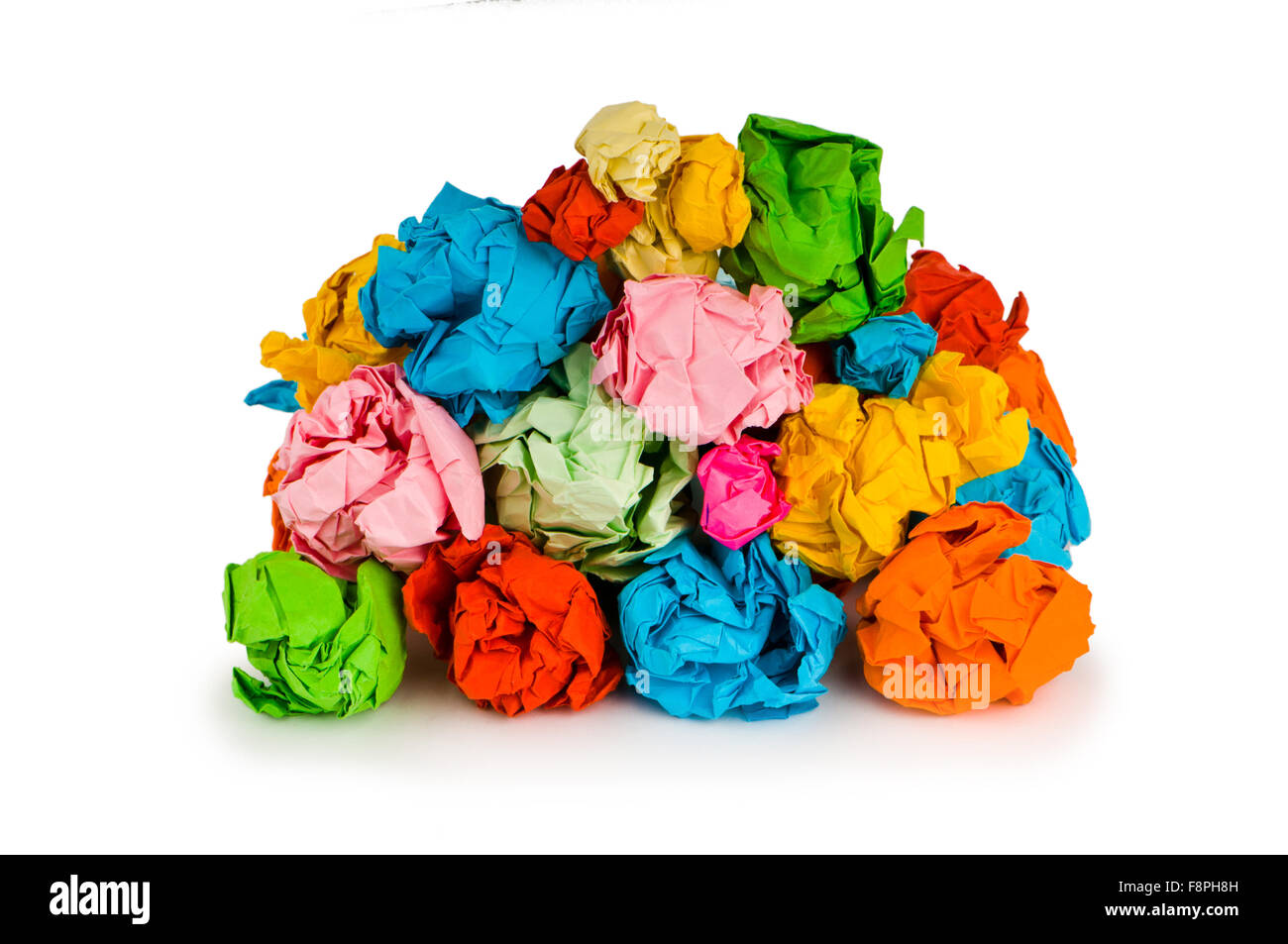 Concept of recycling with lots of paper Stock Photo - Alamy