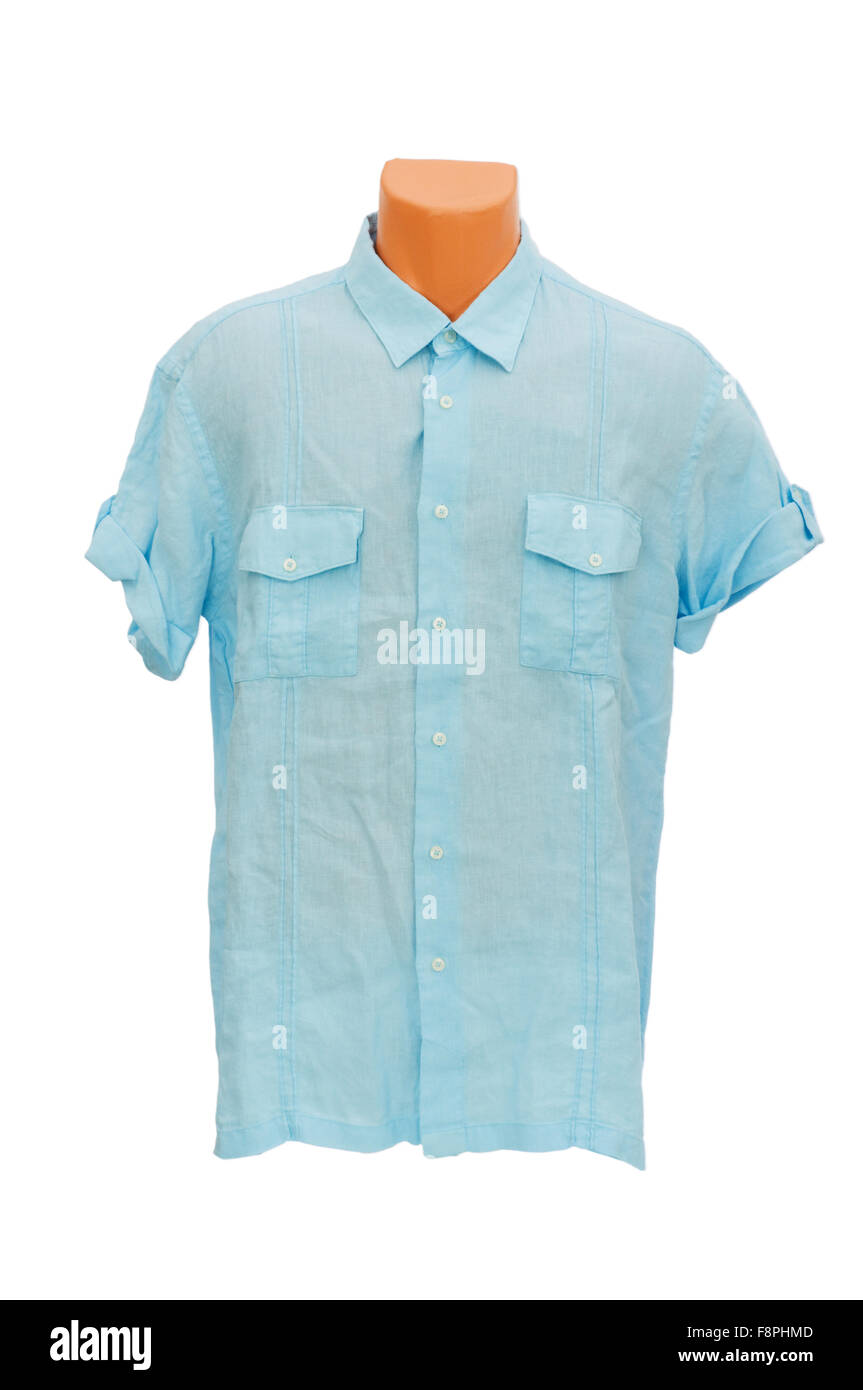 Shirt isolated on the white background Stock Photo - Alamy