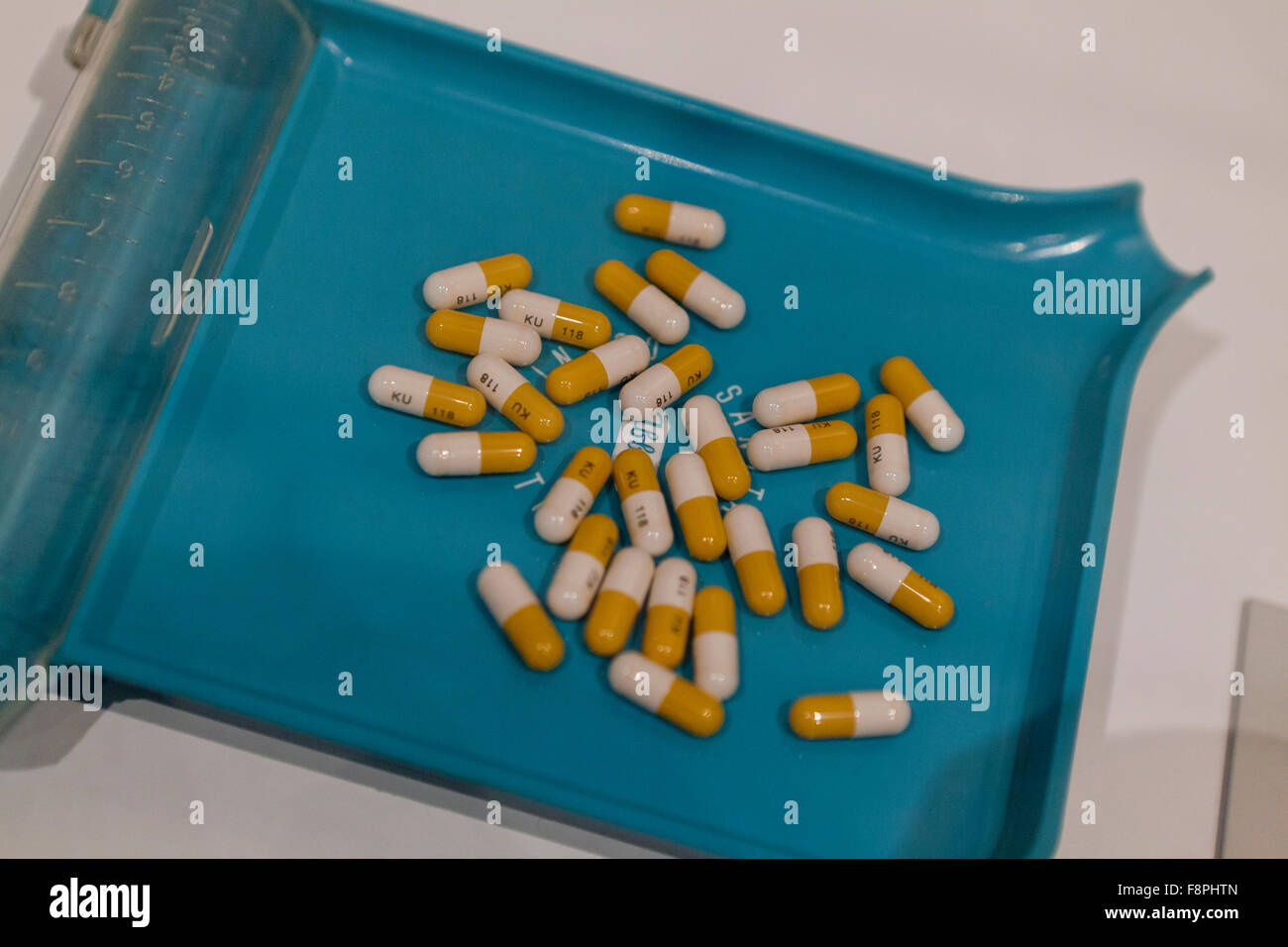 Prescription drugs / pill counting tray - USA Stock Photo - Alamy