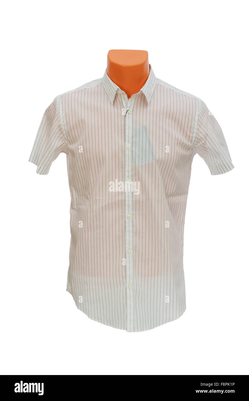 Shirt isolated on the white background Stock Photo - Alamy