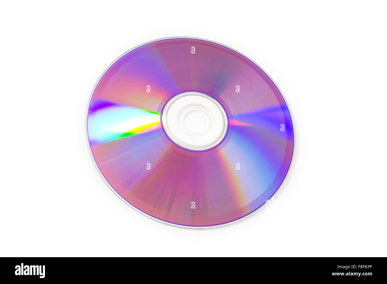 Laser disk isolated on the white background Stock Photo - Alamy