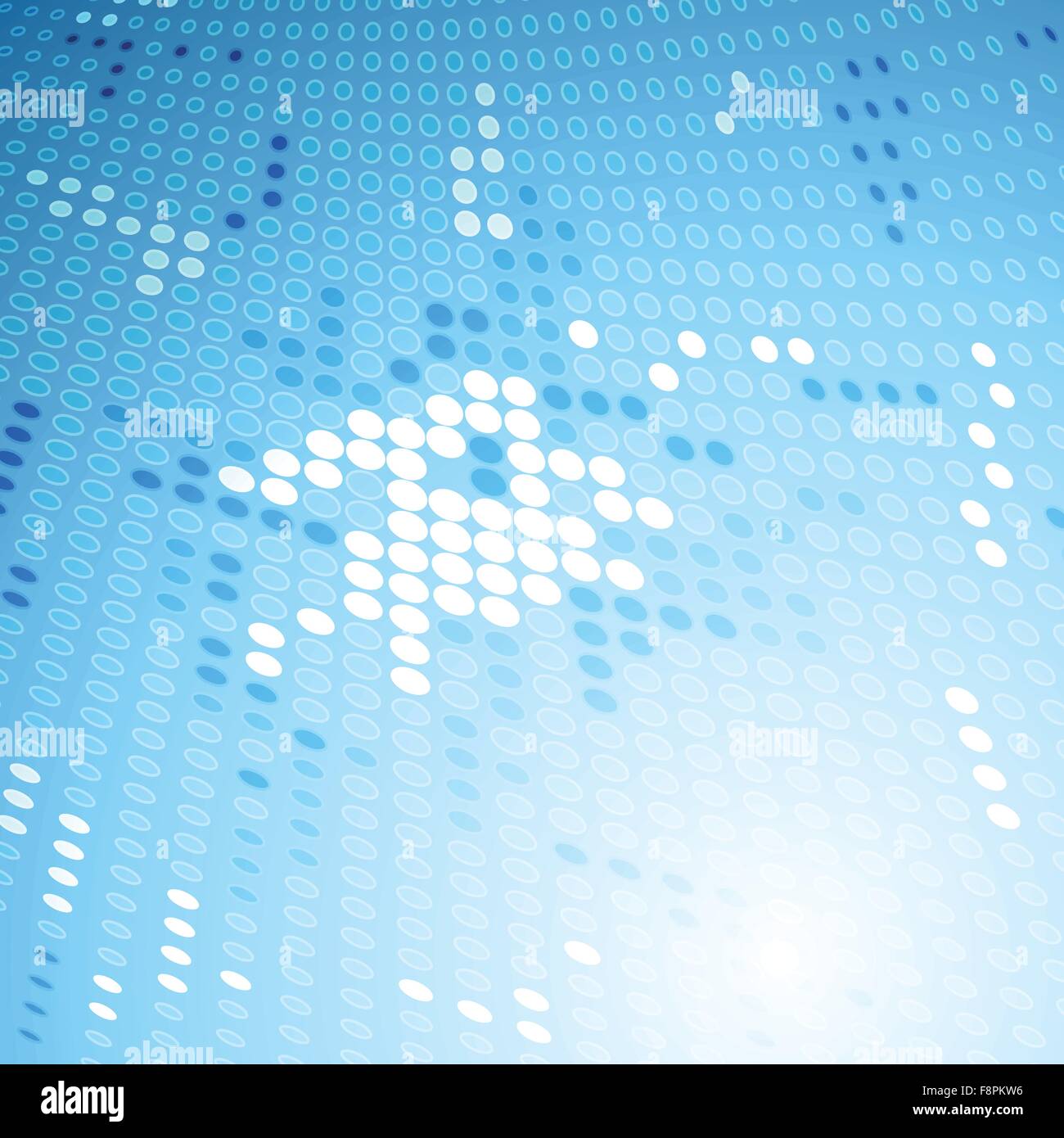 Shiny blue tech background. Vector illustration template Stock Vector ...