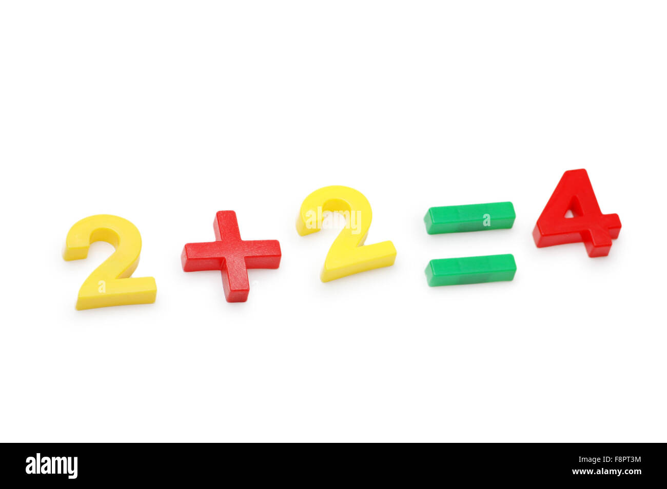 Simple math example isolated hi-res stock photography and images - Alamy