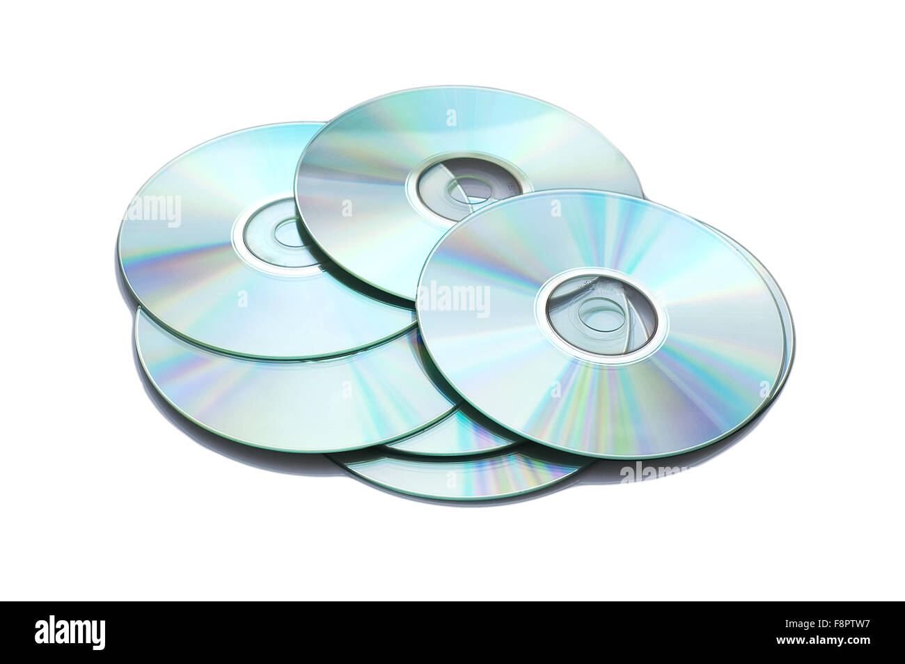 Cds on display Cut Out Stock Images & Pictures - Alamy