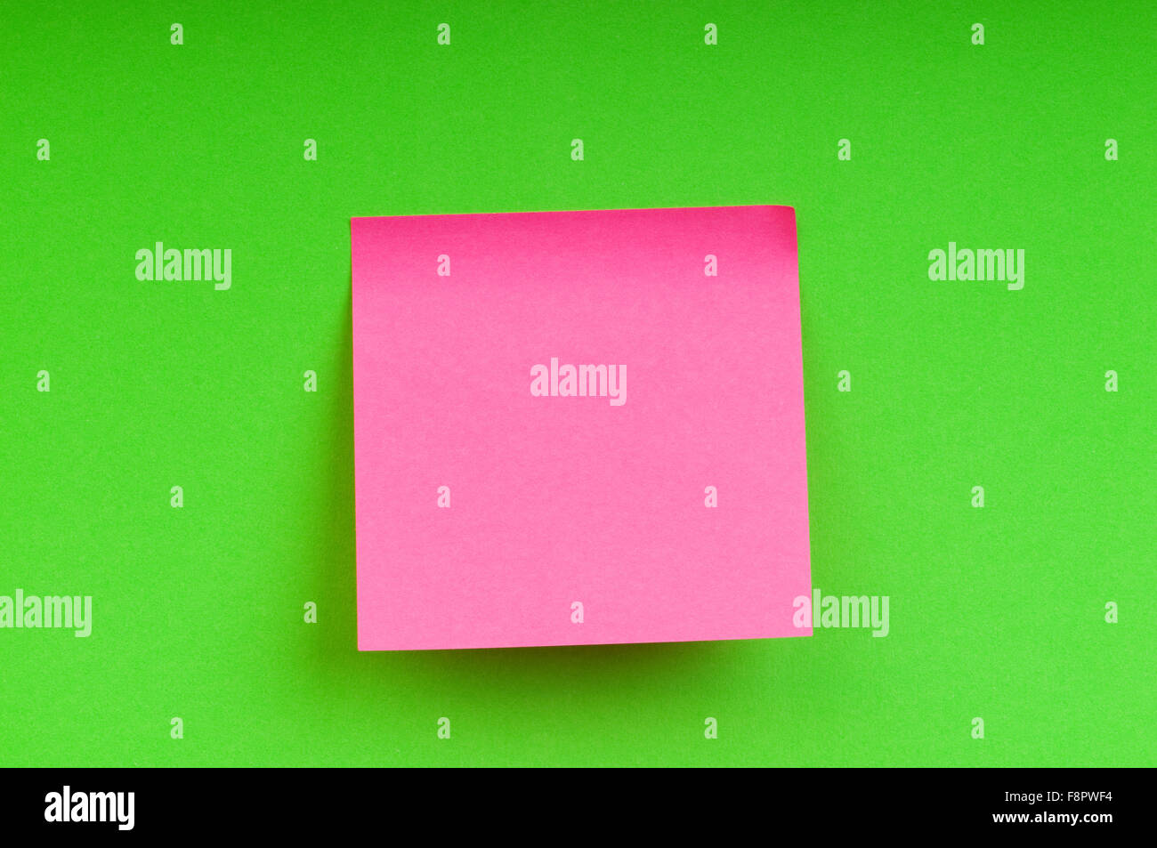 Reminder notes on the bright colorful paper Stock Photo - Alamy