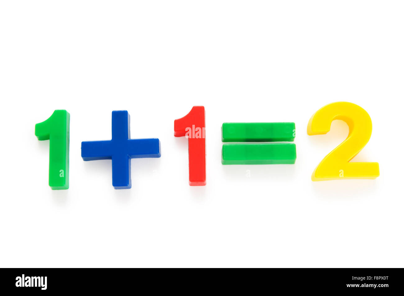 Simple math example isolated hi-res stock photography and images - Alamy