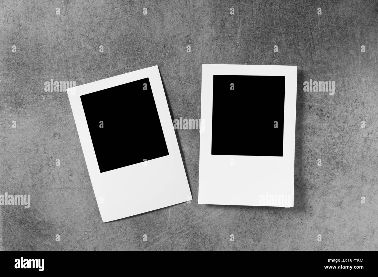 Designer concept - blank photo frames for your photos Stock Photo - Alamy