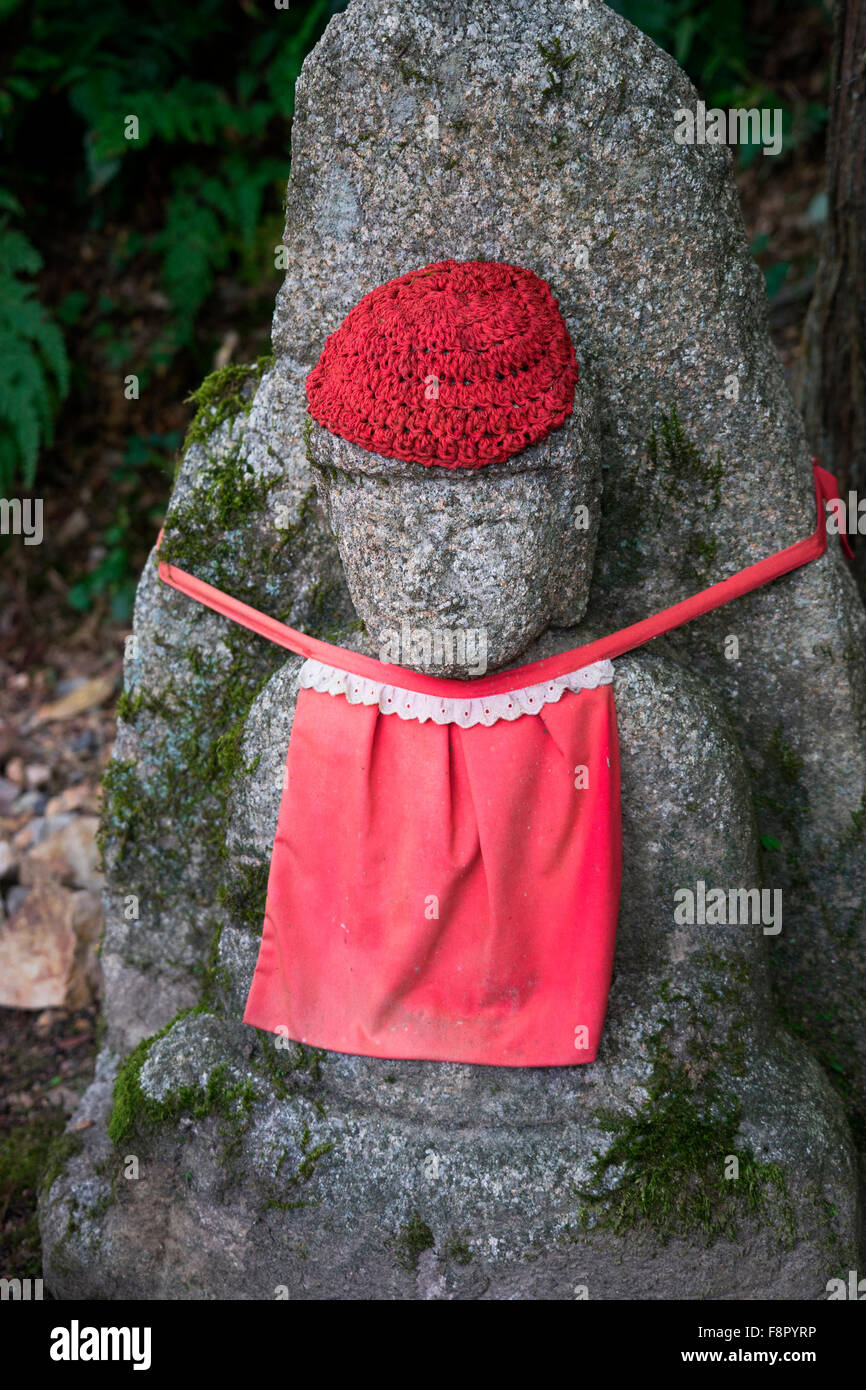 Japan Jizo statue Stock Photo - Alamy