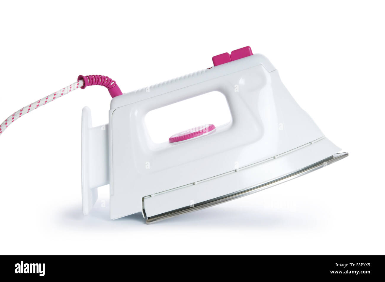 New iron isolated on the white background Stock Photo - Alamy