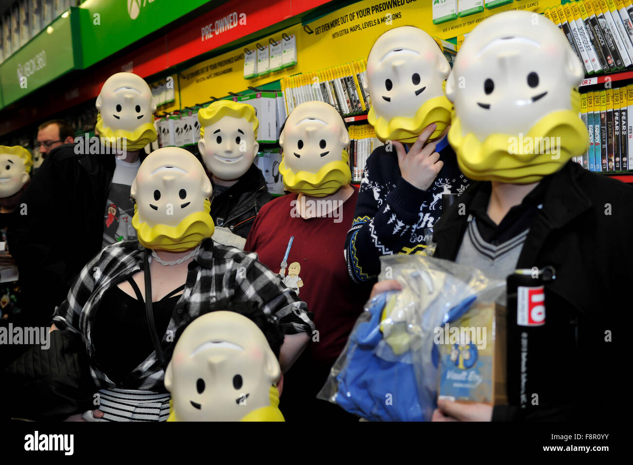 'Fallout 4' video game launch at the GAME store in the Bullring ...