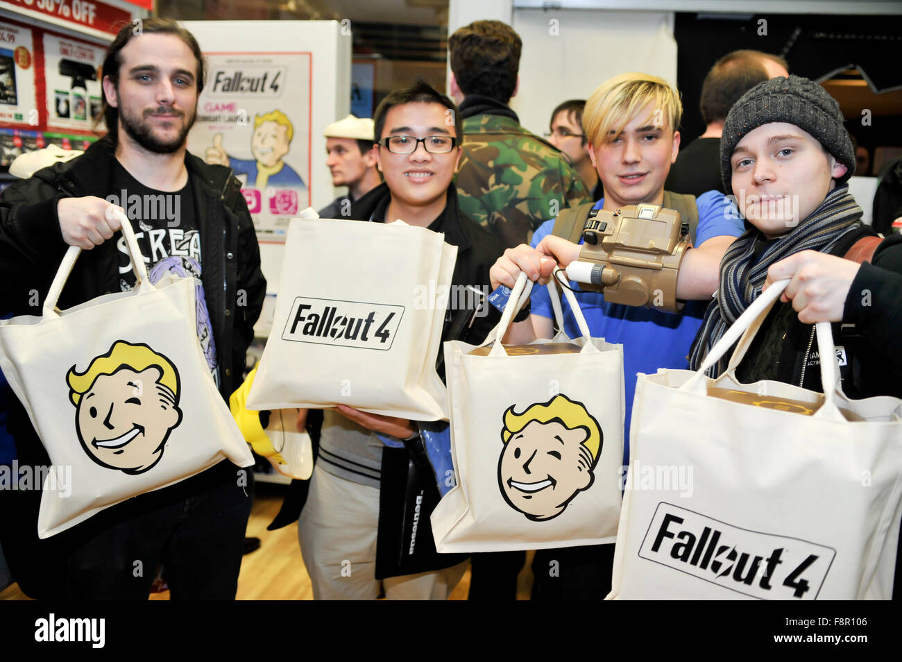 'Fallout 4' video game launch at the GAME store in the Bullring ...